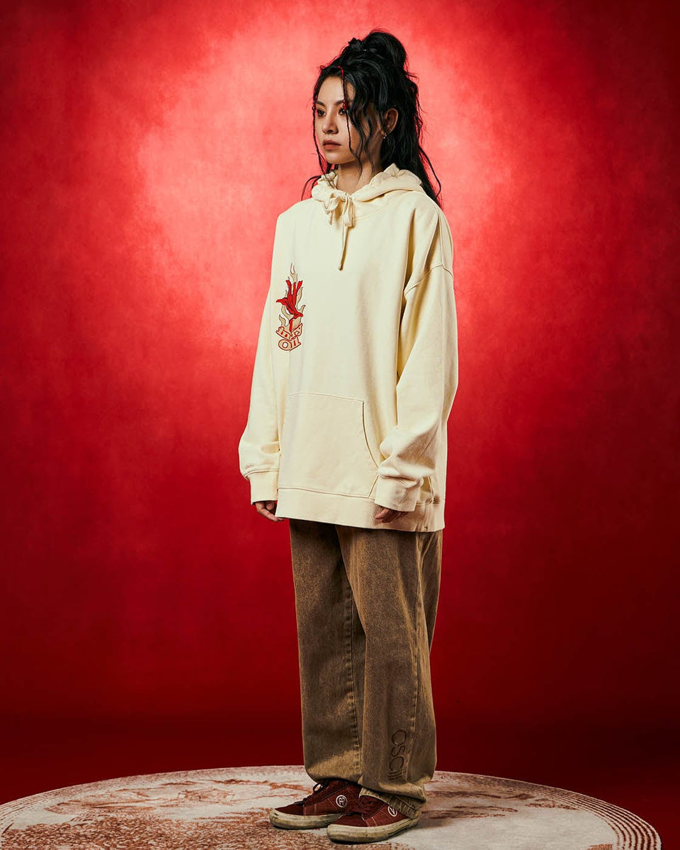 OSCILL Flame Flower Hoodie | PROJECTISR US