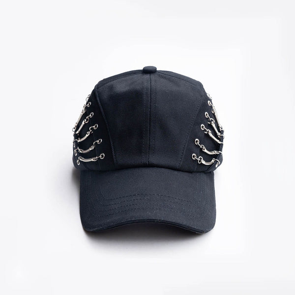 INSIDE OUT Snakebone Clipped Double-Layered Cap