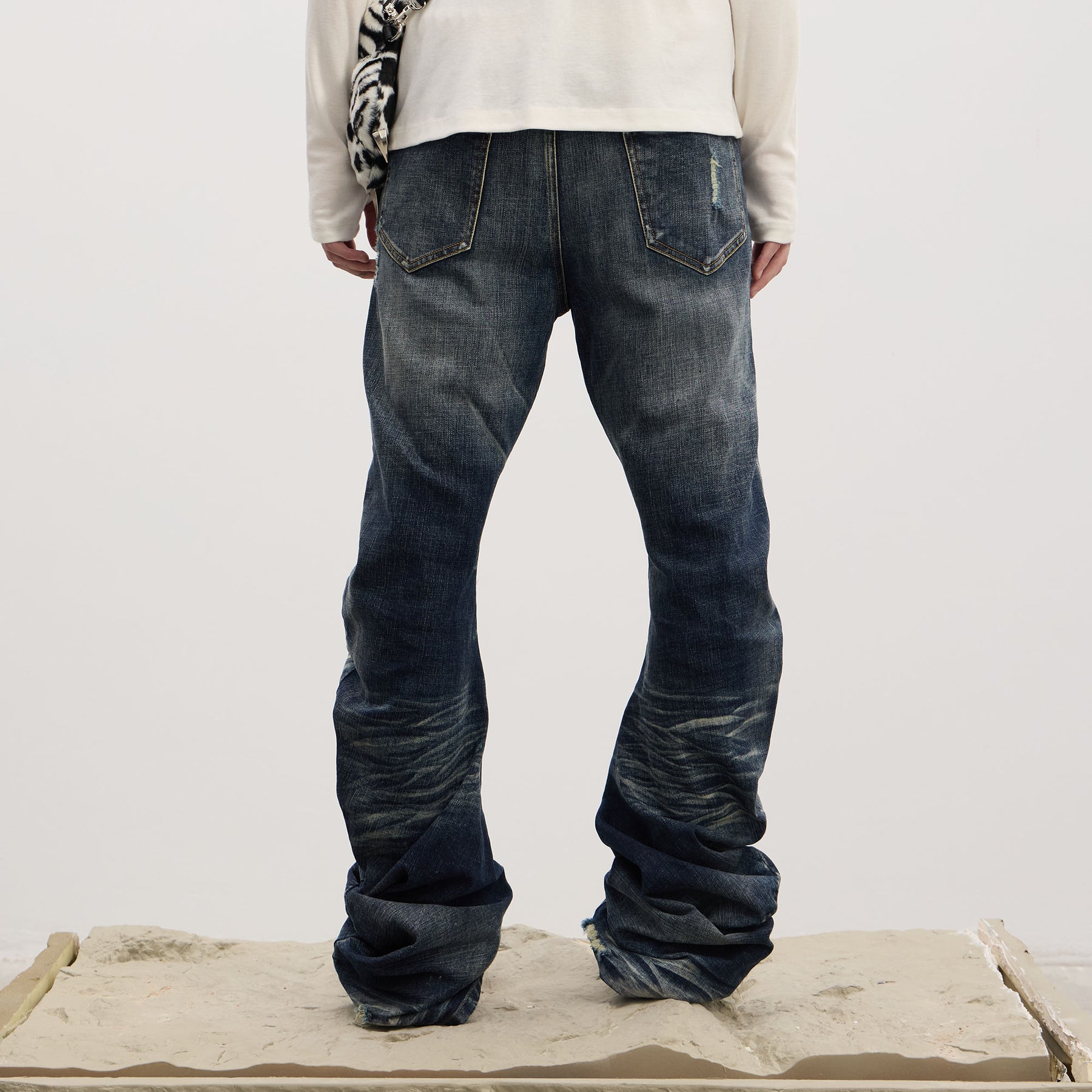 DND4DES Dirty Fit Whiskered Stack Jeans