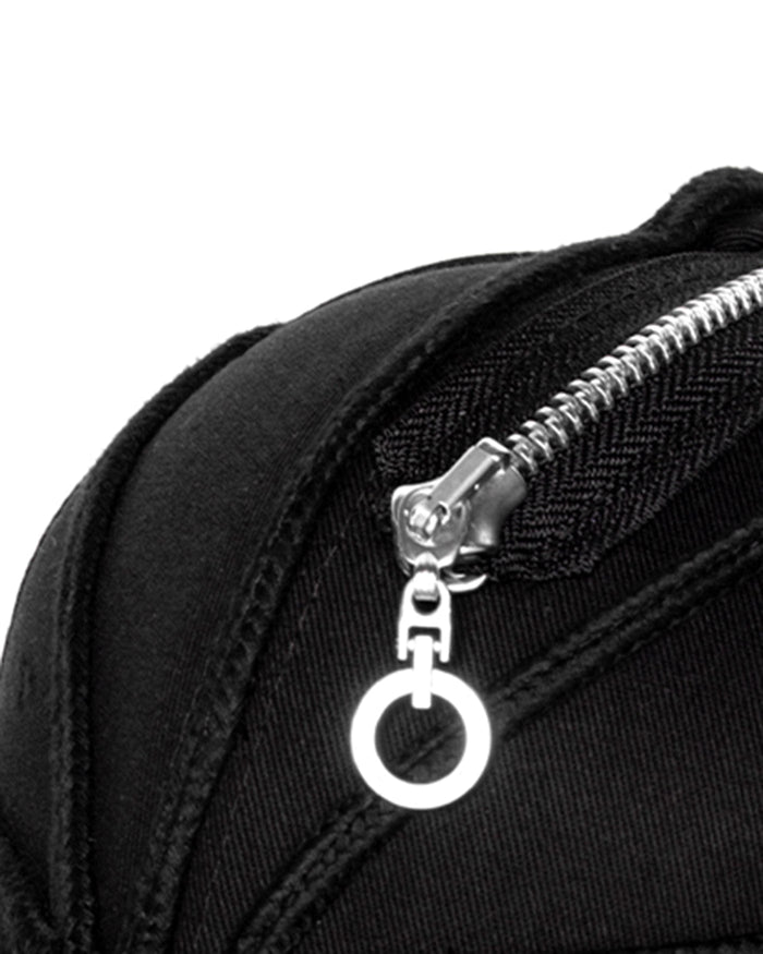 INSIDE OUT Multi-Zipper Dreadlock Cap