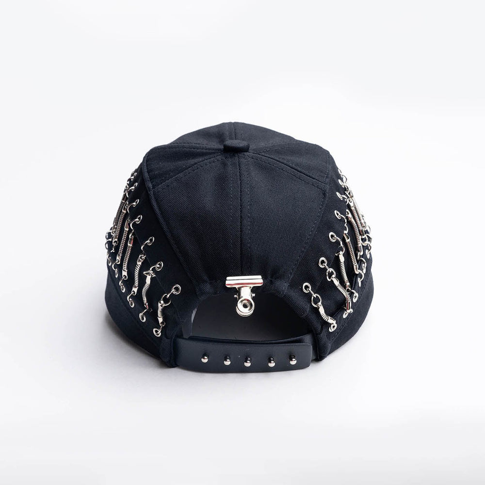 INSIDE OUT Snakebone Clipped Double-Layered Cap