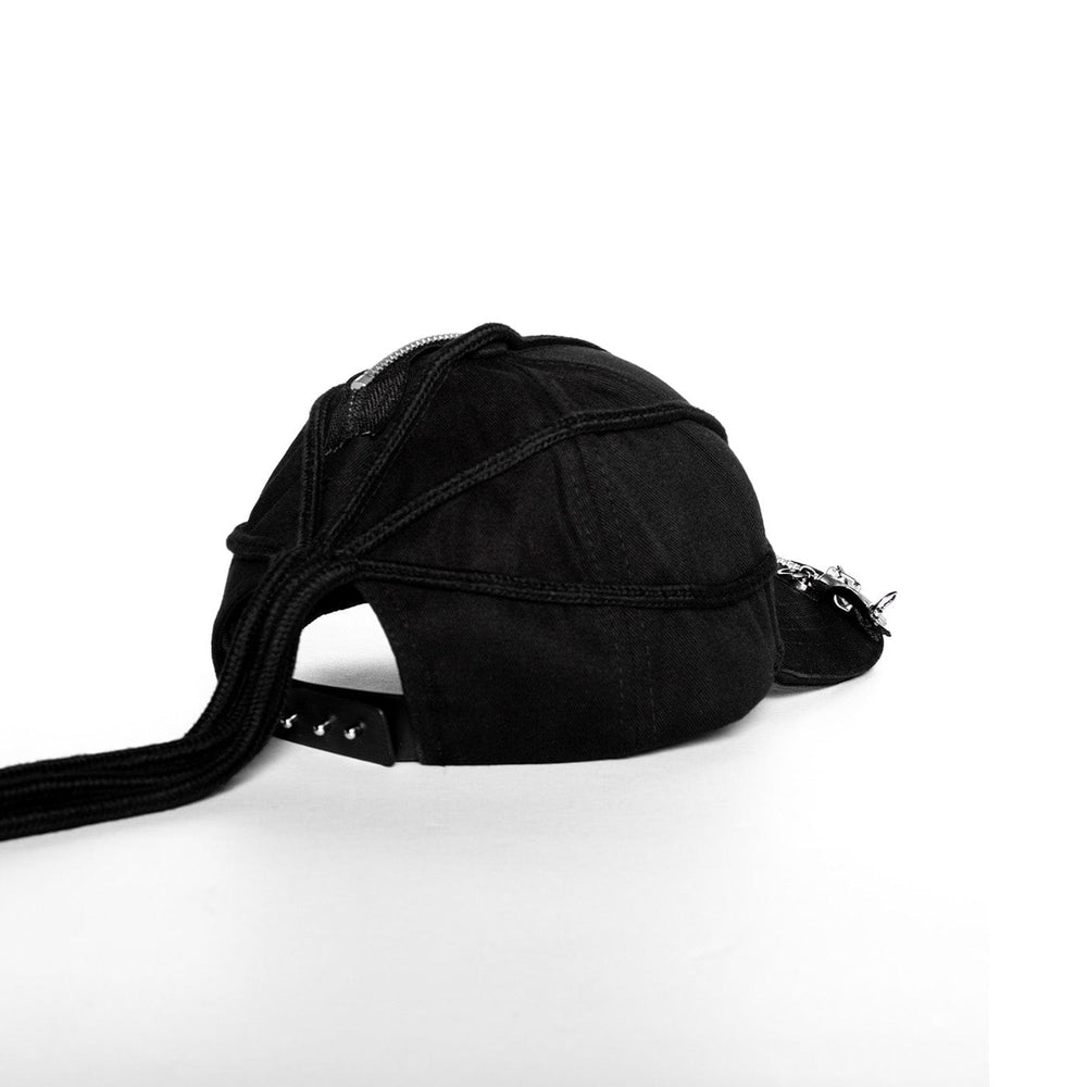 INSIDE OUT Multi-Zipper Dreadlock Cap
