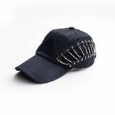 INSIDE OUT Snakebone Clipped Double-Layered Cap