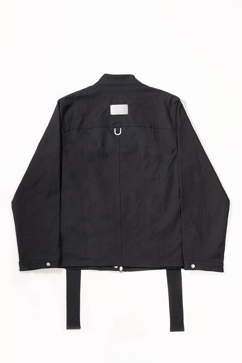 INSIDE OUT Arc Paneled Rivet Jacket